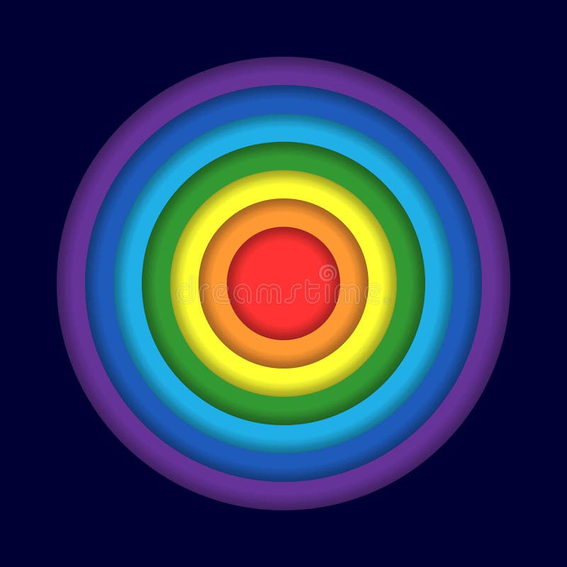 Circles full of vegetables stock illustration. Illustration of card ...