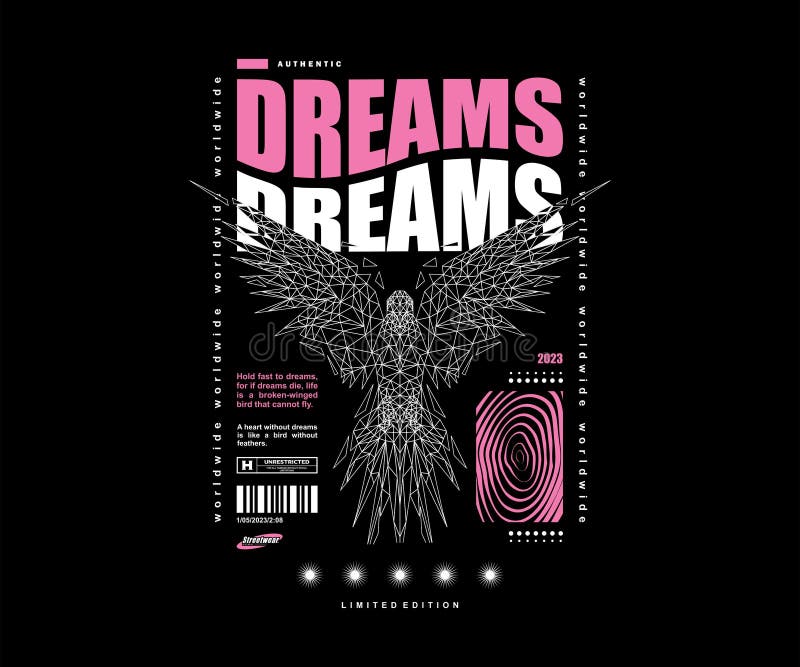 Aesthetic Streetwear Apparel T Shirt Design Vector Graphic