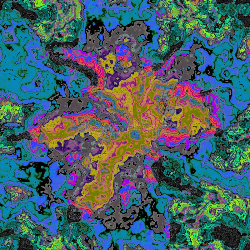 Full Colored Abstract Background, Digital Illustration Stock Image ...