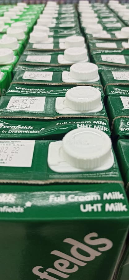 Full Cream Milk UHT Milk , Good for You Stock Image - Image of full ...