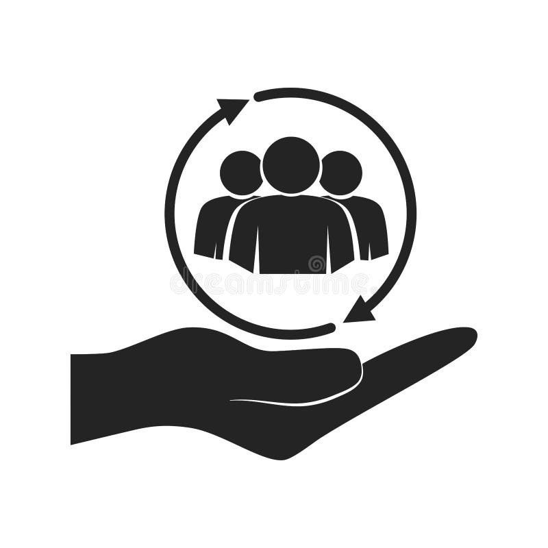 Full Customer Care Service - Minimal Vector Icon Stock Vector ...