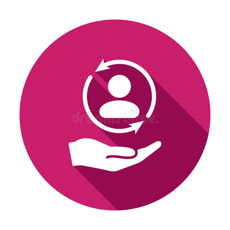 Full Customer Care Service - Minimal Vector Icon Stock Vector ...