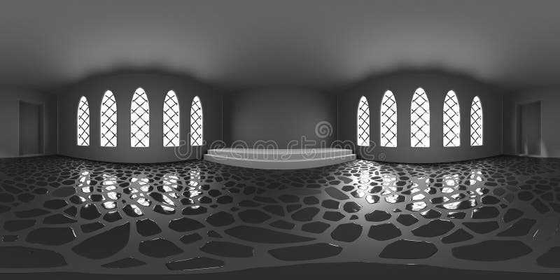 Full 360 Degree Hdri Spherical Panorama. 3D Visualization 10K Stock ...