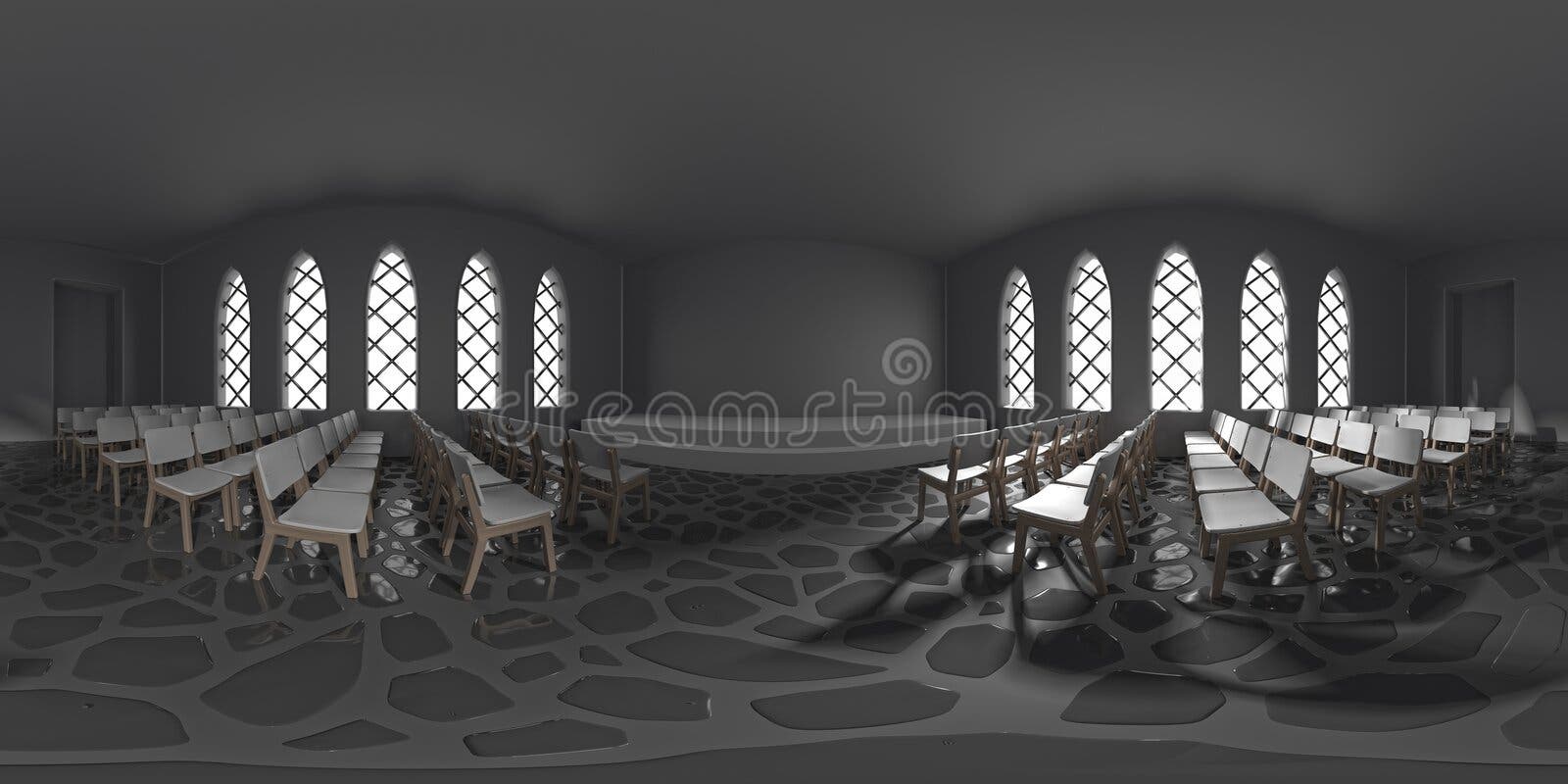 Full 360 Degree Hdri Spherical Panorama. 3D Visualization 10K Stock ...