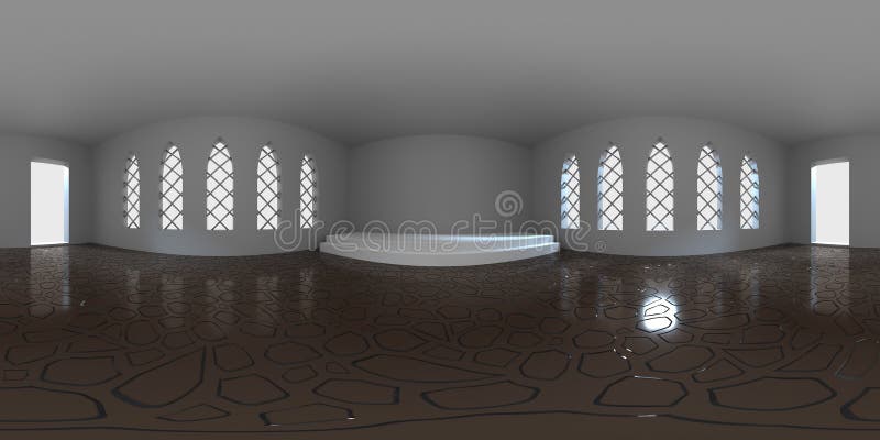 Full 360 Degree Hdri Spherical Panorama. 3D Visualization 10K Stock ...