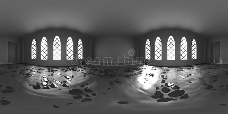Full 360 Degree Hdri Spherical Panorama. 3D Visualization 10K Stock ...