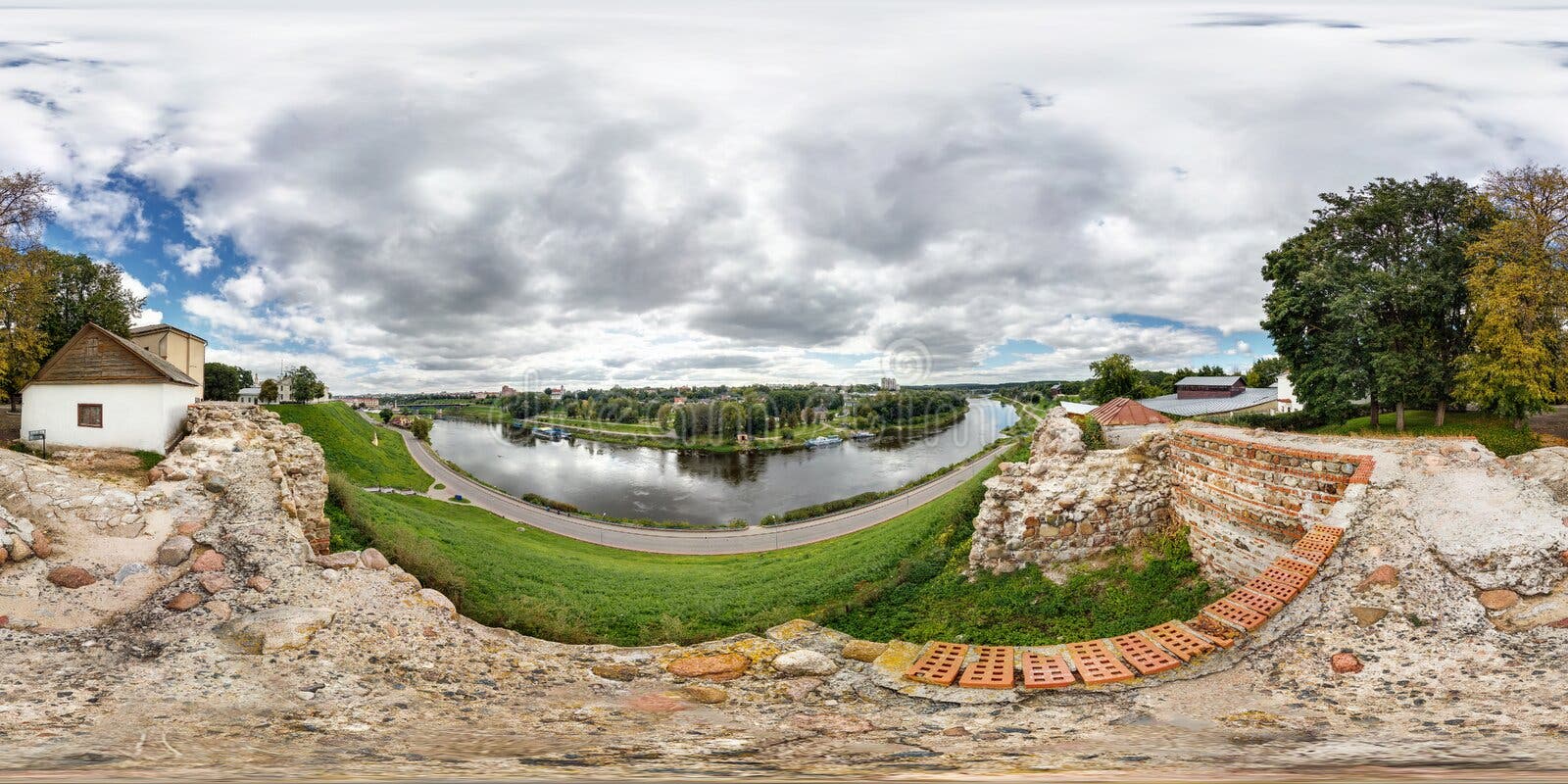 Full 360 Degree Seamless Panorama in Equirectangular Spherical ...