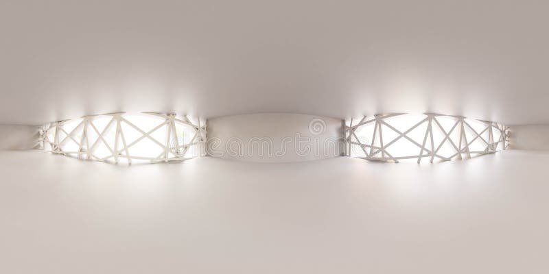 Full 360 Degree Equirectangular Panorama Hdri of Modern Futuristic ...