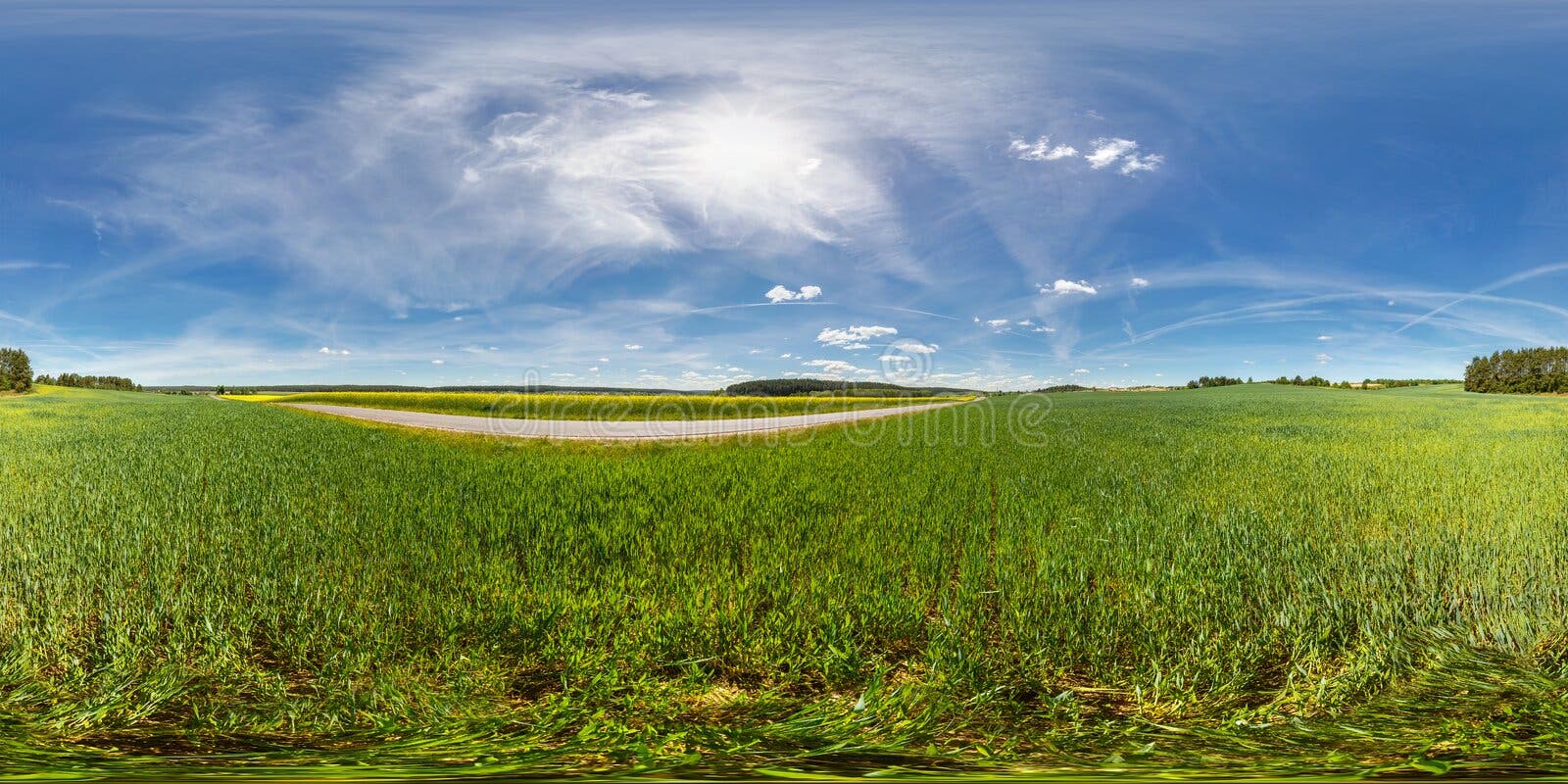 Full 360 Degree Panorama in Equirectangular Spherical Equidistant ...