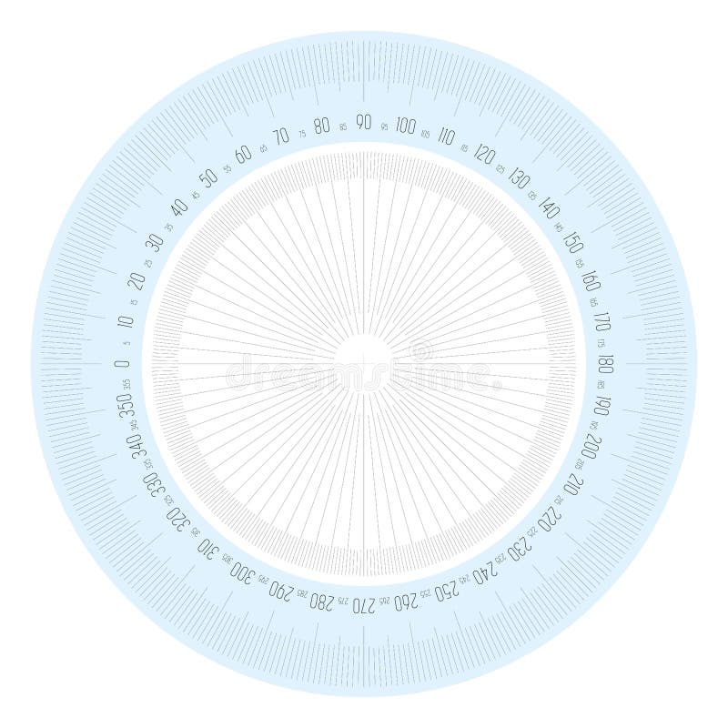 Printable Protractor 360 Pdf