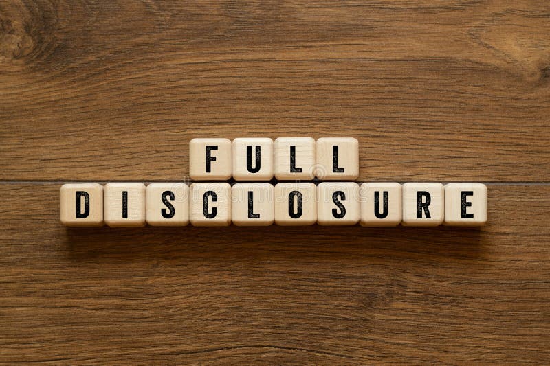 Full Disclosure Icon Stock Photos - Free & Royalty-Free Stock Photos ...