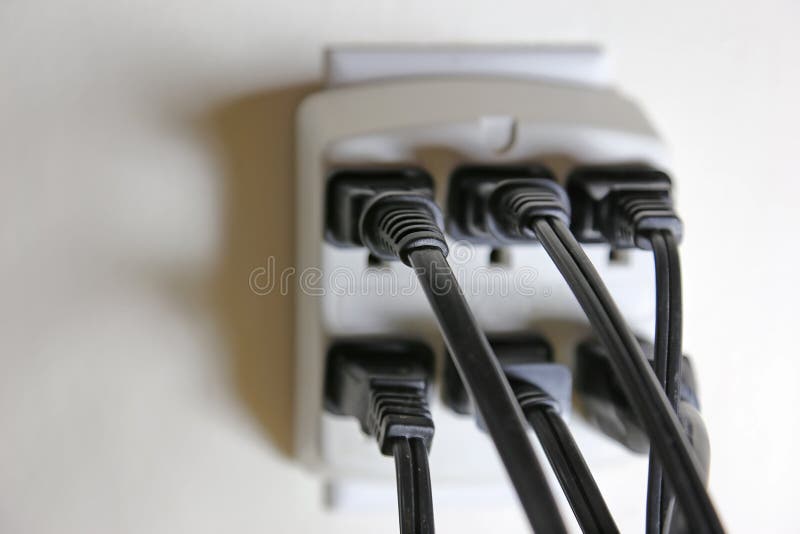 White Electrical Outlets stock image. Image of plugs - 22537029