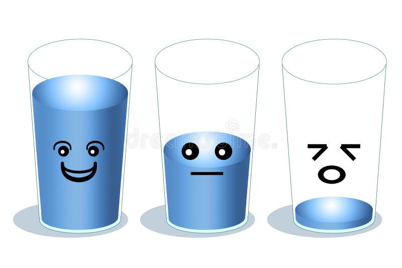 Cartoon Empty Full Cup Stock Illustrations – 374 Cartoon Empty Full Cup ...