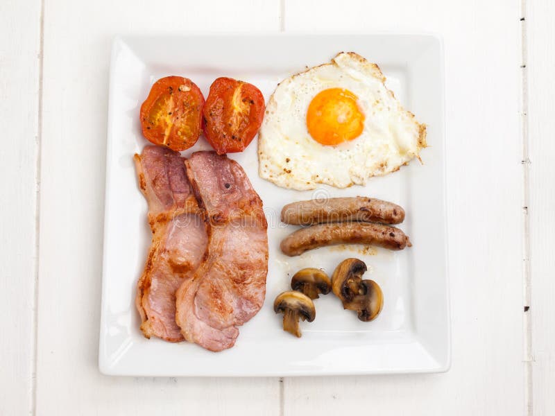 Full english breakfast stock image. Image of bacon, hearty - 41559833