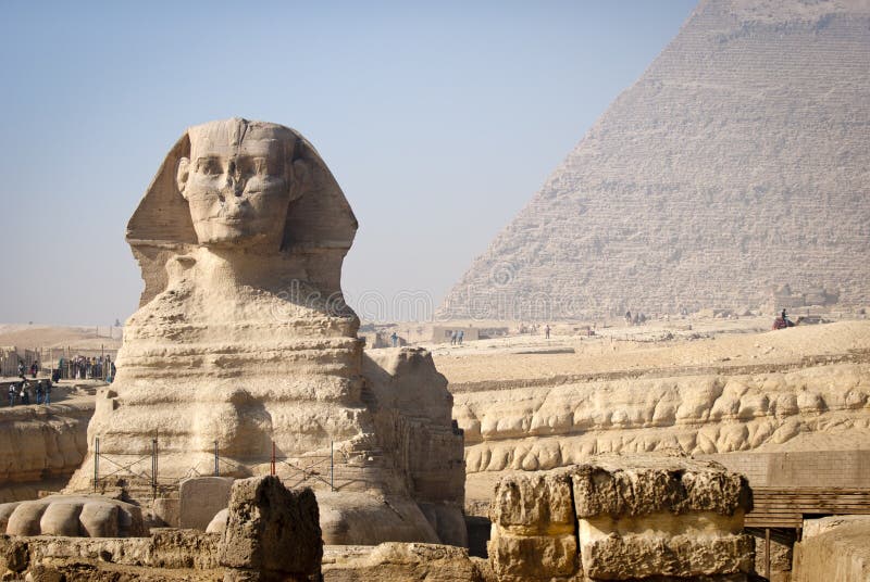 Cara de la esfinge imagen de archivo. Imagen de egyptology - 13358737