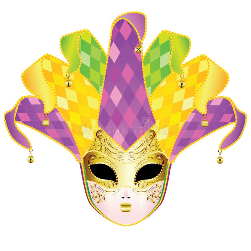 Full Face Mask stock vector. Illustration of masquerade - 66032333