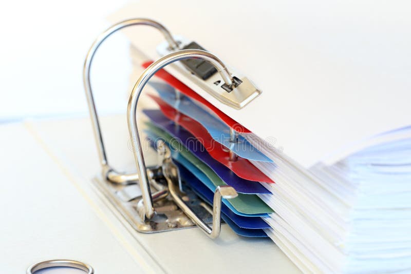 Full file folder stock photo. Image of catalog, corporate - 89046158