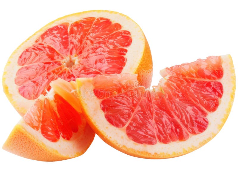 Full Flesh Fruit Grapefruit Red Grapefruit Close-up Stock Photo ...