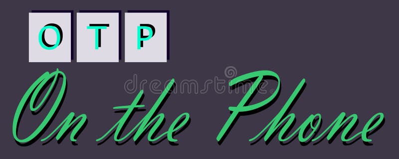 Full Form on the Phone Made with Logical Logo Art Pattern Stock Vector ...