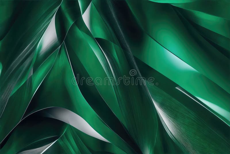 Full Frame Abstract Emerald Background - AI Generated Stock ...