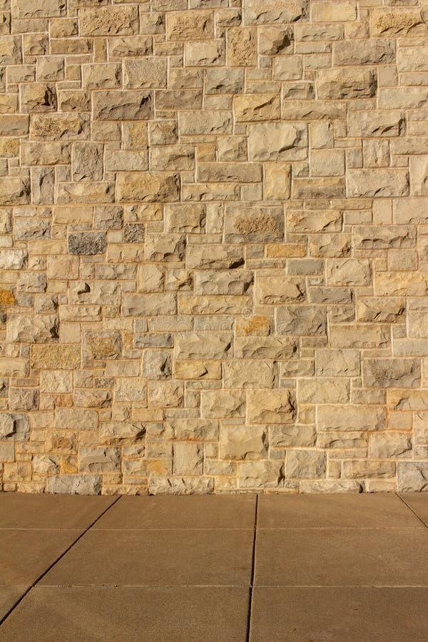 Ashlar Pattern Natural Limestone Block Wall Texture Background Stock ...