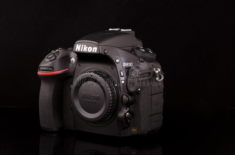 Full Frame Camera Nikon D810 Editorial Stock Image - Image of d810 ...
