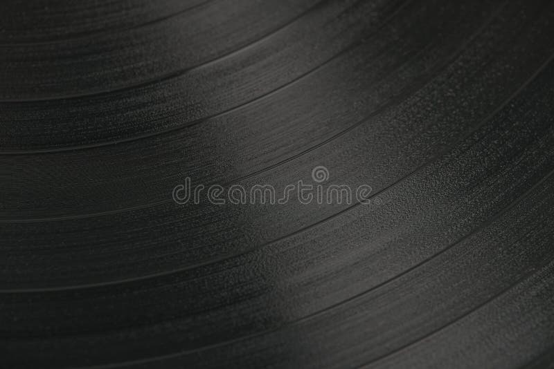 A Vintage Record Player with a Vinyl Record Stock Image - Image of ...