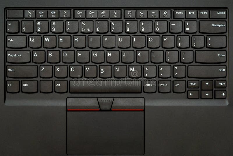 Full Frame Computer Keyboard As Background Stock Image - Image of black ...