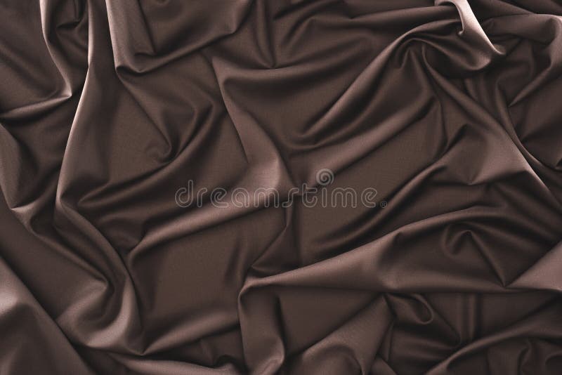 Full Frame of Folded Dark Silk Cloth Stock Photo - Image of material ...