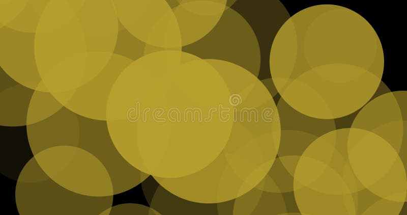 Full Frame of Golden Spotted Lens Flare Abstract Pattern on Black ...