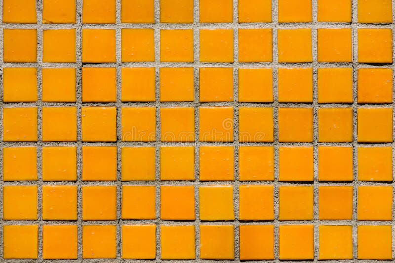 Full Frame Image of Orange Ceramic Tile Stock Image - Image of copy ...