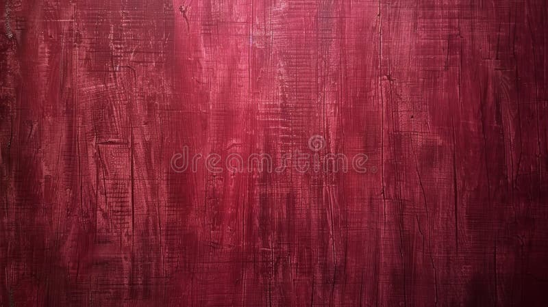 A Full-frame Image of Ruby Red Painted Wooden Planks, Featuring ...