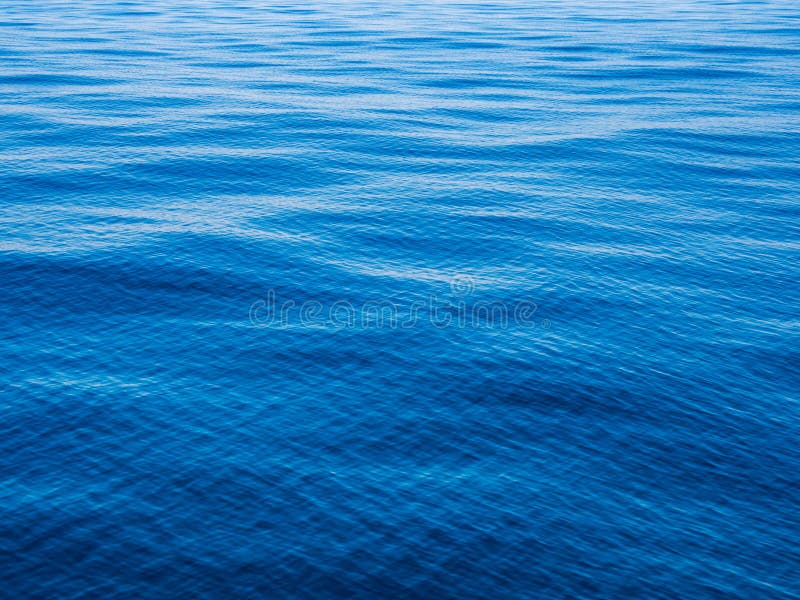 Full Frame of Blue Ocean stock photo. Image of light - 124073910