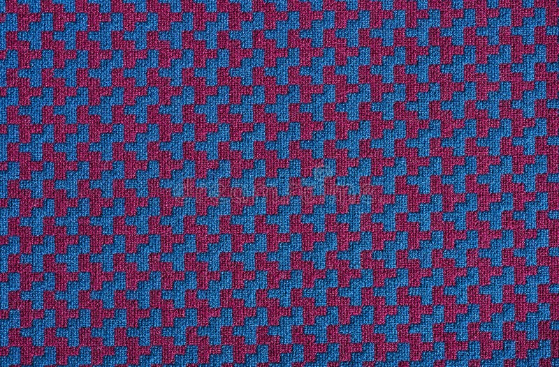 Full Frame Image of Textile Fabric with Abstract Stock Illustration ...