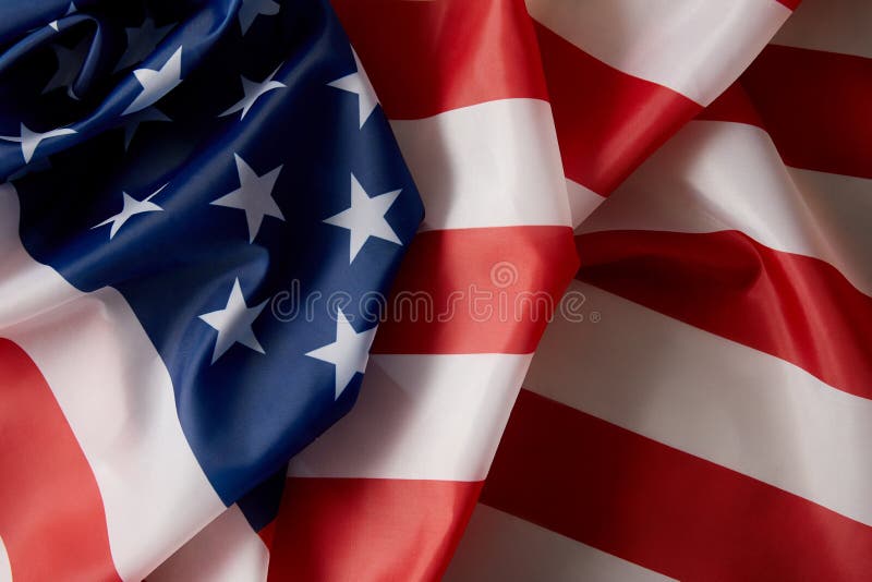 Full Frame Image of United States of America Flag Stock Photo - Image ...