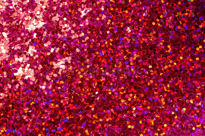 Sparkling Deep Red Color Glitter Texture Background Stock Image - Image ...