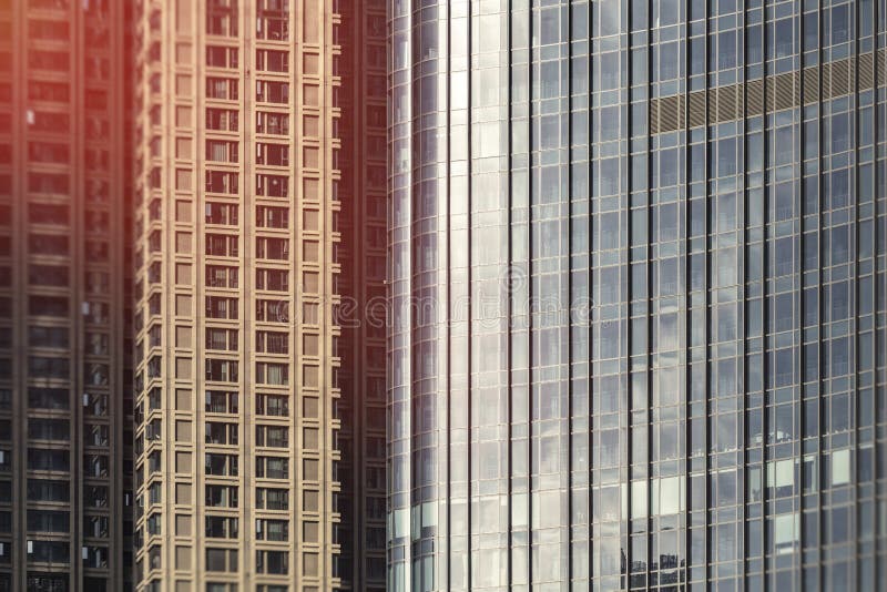 Full Frame of Modern Glass Steel Architecture Stock Photo - Image of ...
