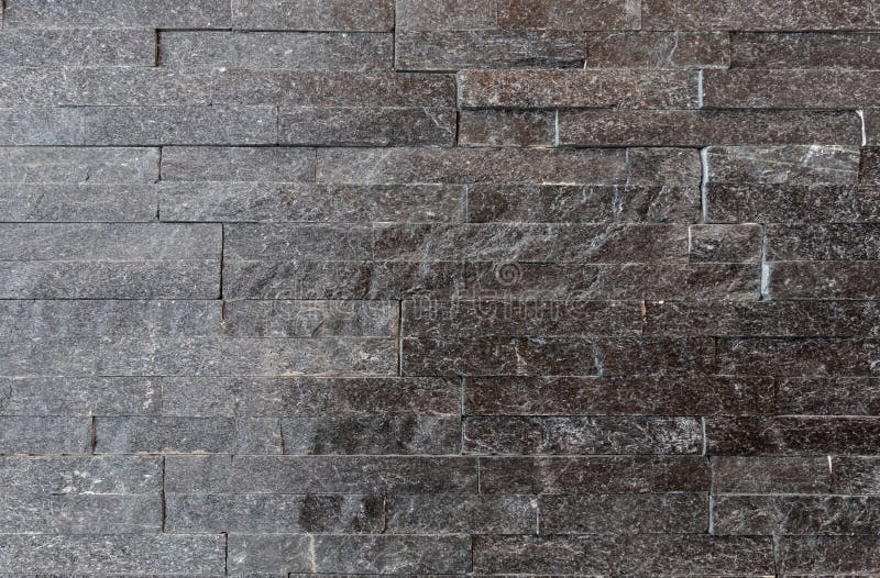 Gray Stone Strips. Modern Decorative Stone Wall Cladding Texture ...