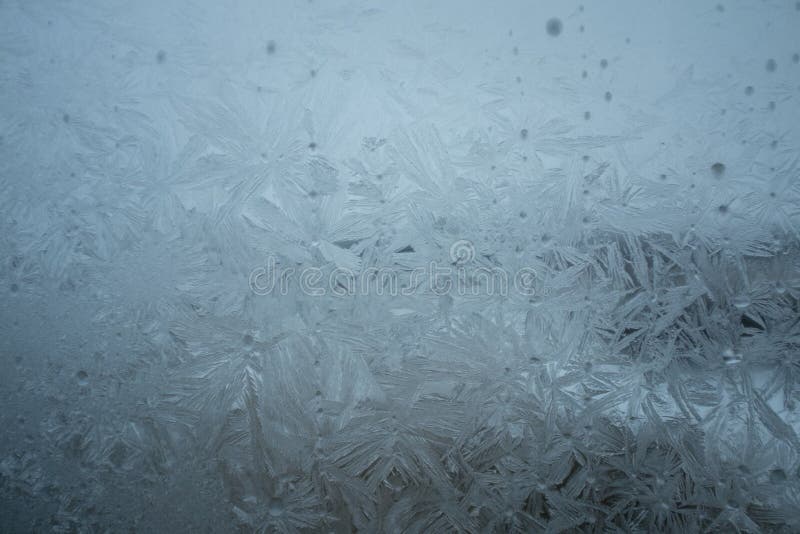 Full Frame of a Pattern of Winter Frost Window Stock Photo - Image of ...