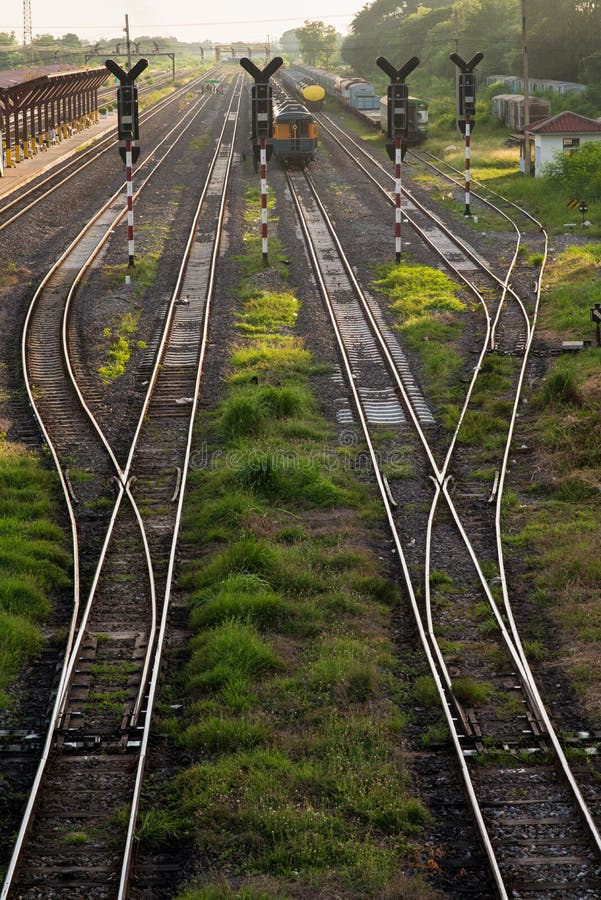 Full Frame of Railroad Tracks. Stock Image - Image of crossing, rail ...