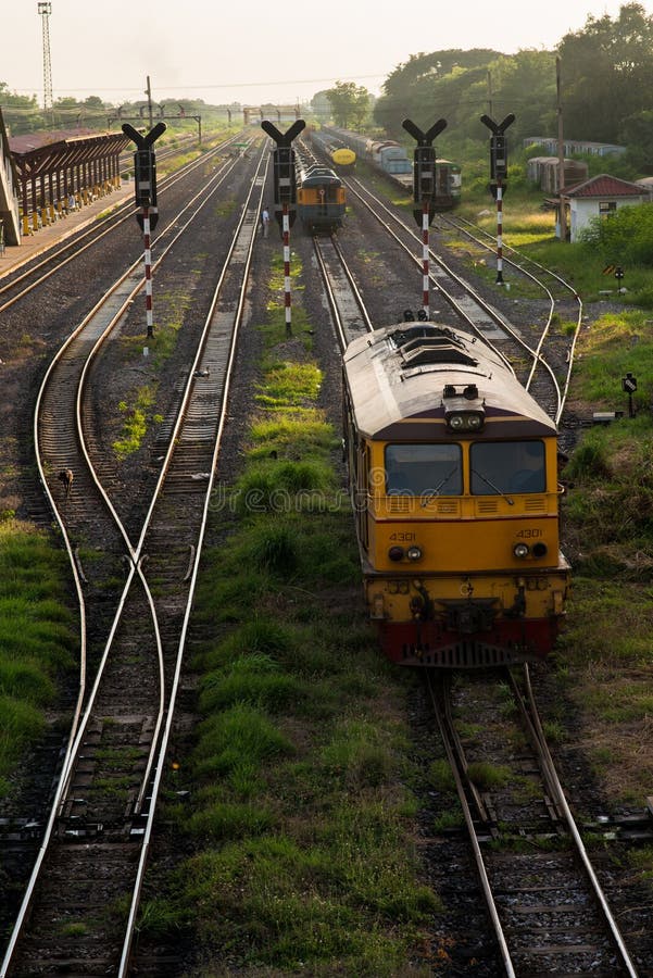 Full Frame of Railroad Tracks Stock Image - Image of path, rail: 61005477