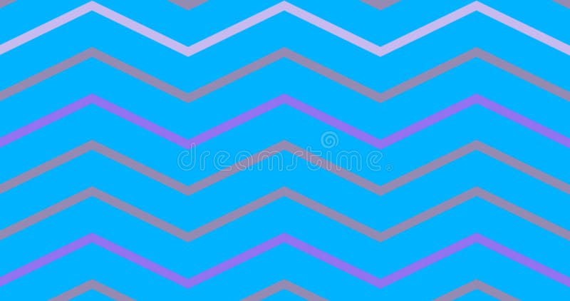 Full Frame Shot of Multicolored Zigzag Patterns Against Blue Background ...
