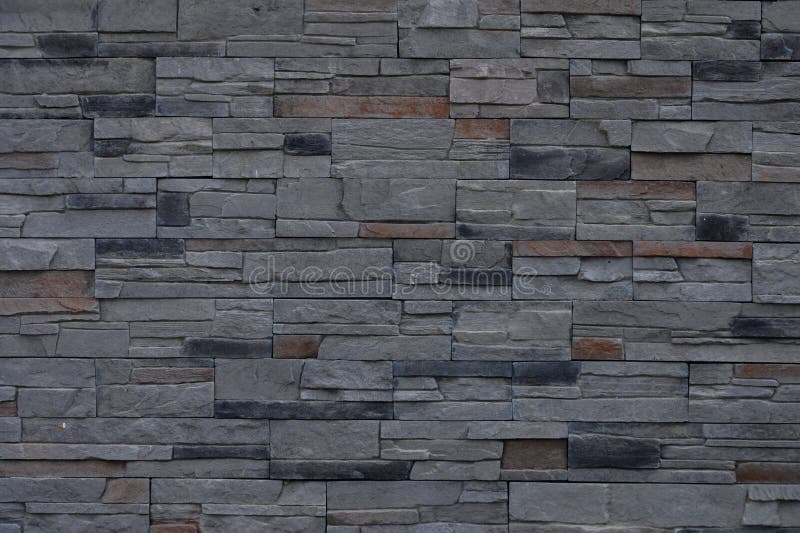 Full Frame Shot of Stone Wall 3 Stock Photo - Image of panel ...