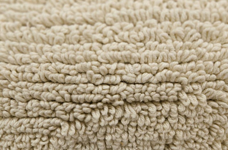 Soft Cozy Loop Yarn Material Beige Off White Weave Carpet Texture ...