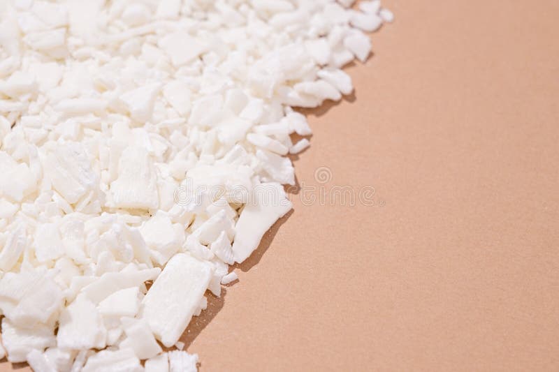 Soy Wax Flakes for Candle Making Stock Image - Image of organic ...