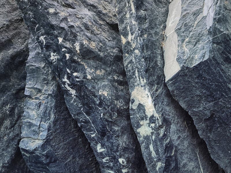 Texture Background of Overlapping Stone Plates Stock Image - Image of ...