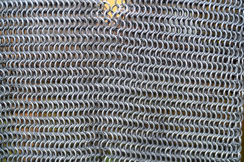 Chain Mail Close Up Texture Background. Abstract Iron Ring Backdrop ...