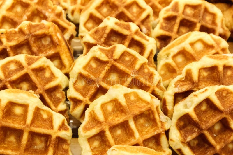 Full frame of waffle stock photo. Image of freshness - 94166110