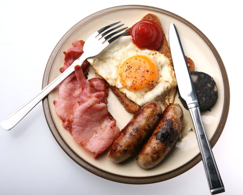 Full Fried Breakfast stock image. Image of english, delicious - 14243479