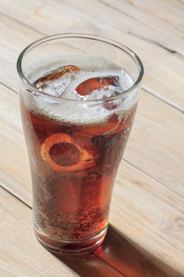 Full glass of cola stock photo. Image of sparkling, glass - 49937532
